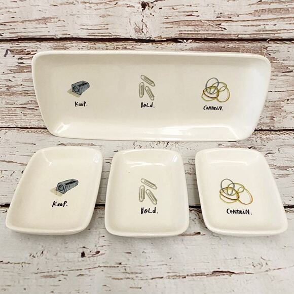 Rae Dunn | Other | Rae Dunn Desk Organizer Set | Poshmark